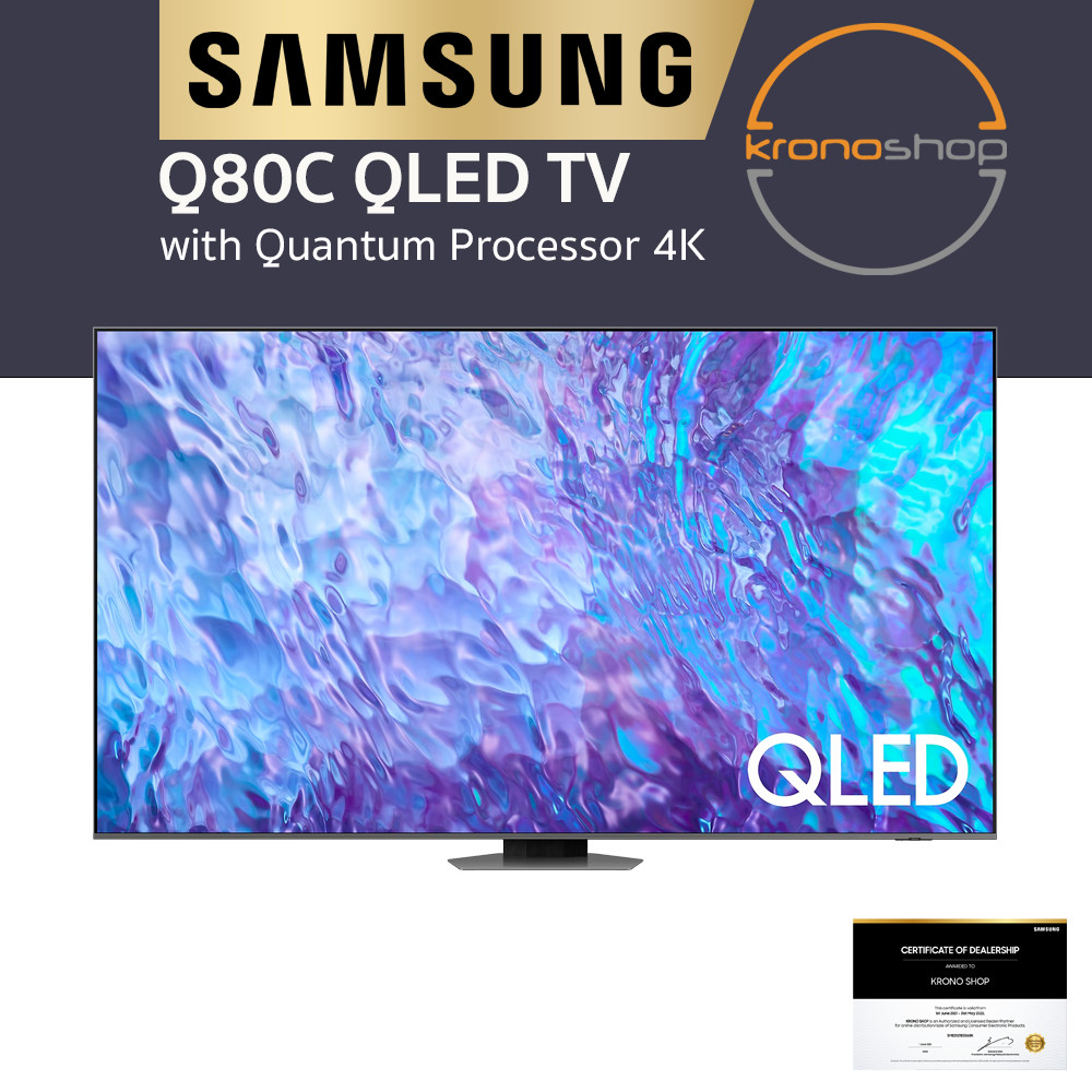 BIG SALE [2023 NEW] SAMSUNG 98 Inch Q80C QLED 4K Smart TV With Quantum Processor 4K QA98Q80CA ...