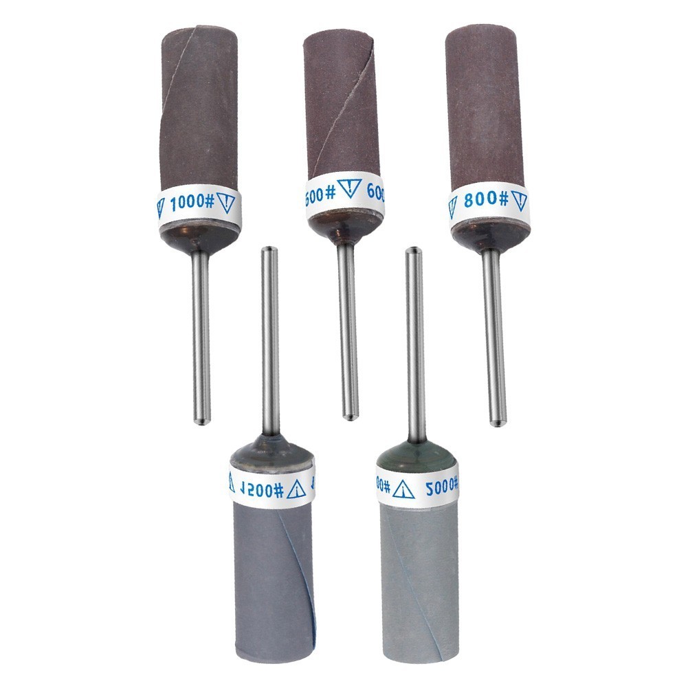 (HUND) Sandpaper Grinding Head P800-P2000 Sanding Paper Polishing Bar ...