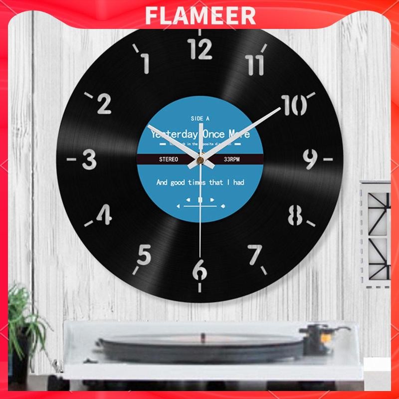 [FlameerMY] Backwards Clock Anticlockwise Creative 12inch Counter ...