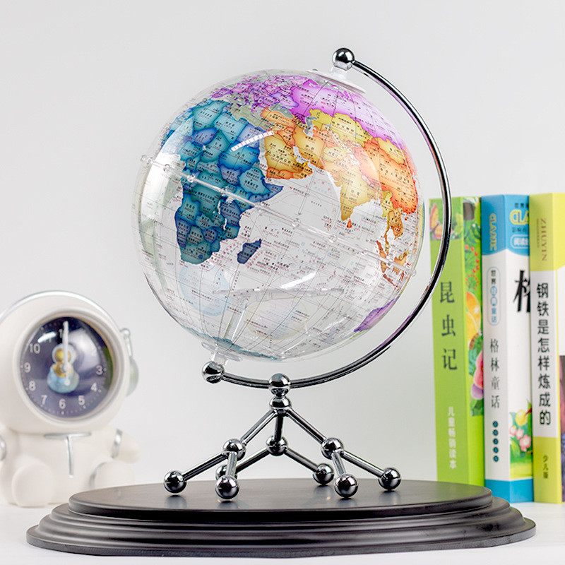 Micro-place Transparent Globe World Map Elementary School Junior High ...