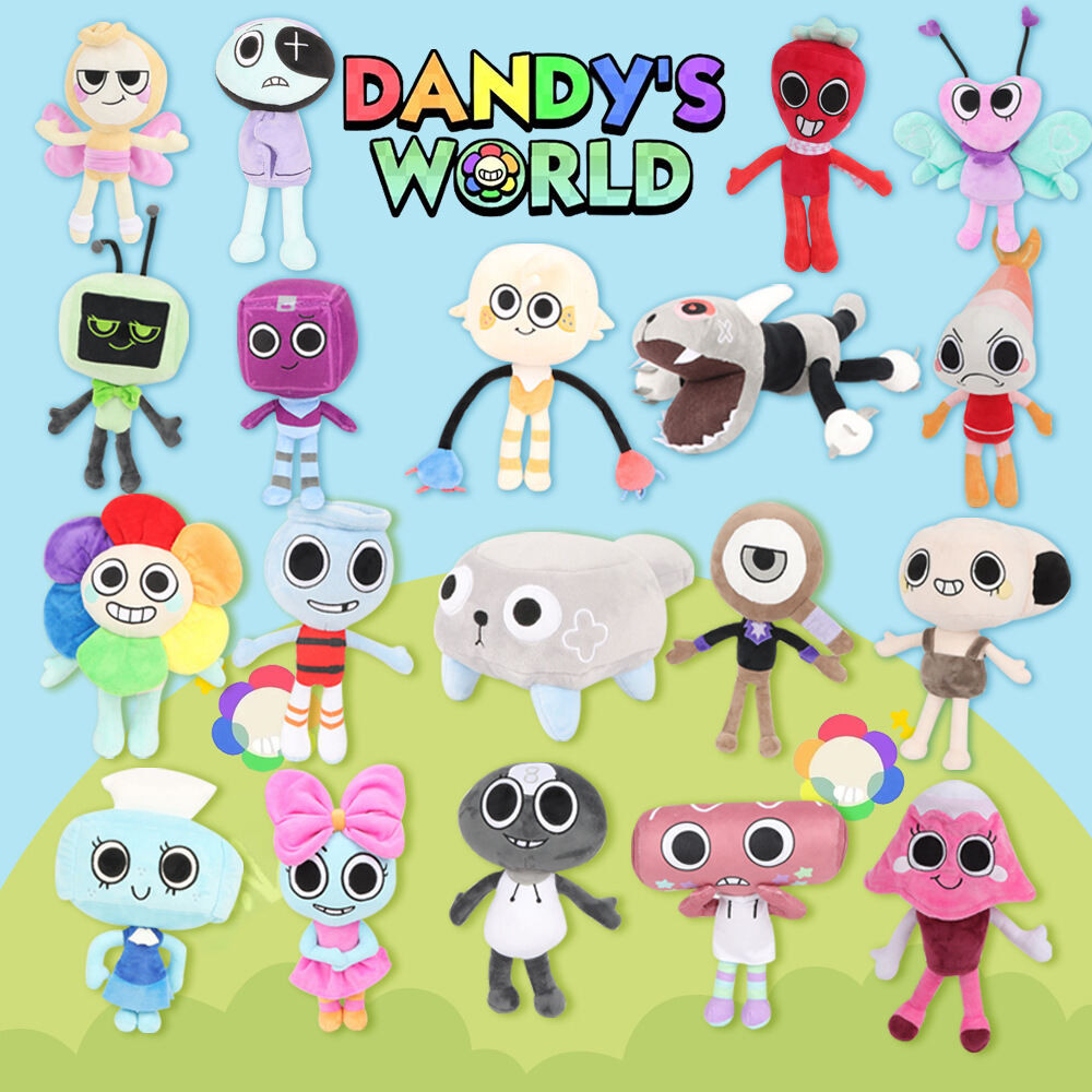 Dandy's World Plush Cute Dandy World Scrap Stuffed Horror Game Goob ...