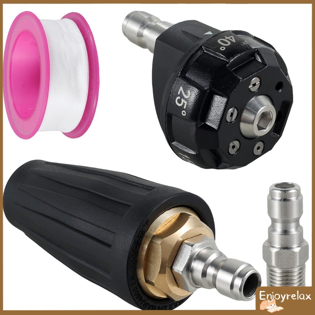 Pressure Washer Spray Nozzle Pressure Washer Tip Turbine Nozzle 6 in 1 ...