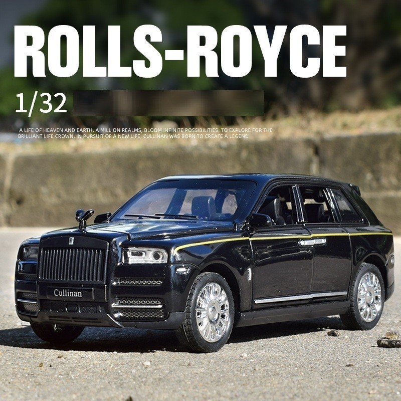 Scale 1:32 Rolls-Royce Cullinan Toys Cars Miniature Model Alloy Diecast ...
