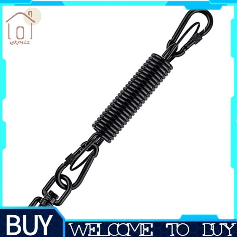 Hammock Spring Swing Chair,Porch Swing Spring with 2 Carabiners&1 ...