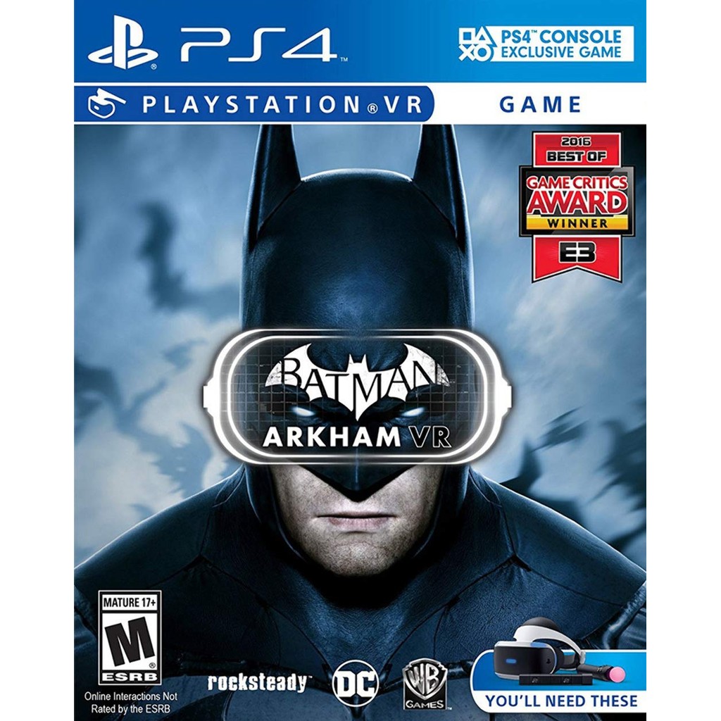 Batman Arkham VR (Import version: North America) - PS4 | Shopee Malaysia
