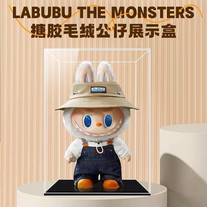 Pop Mart LABUBU zimomo Spring Wild Home Vinyl LABUBU Doll Transparent ...