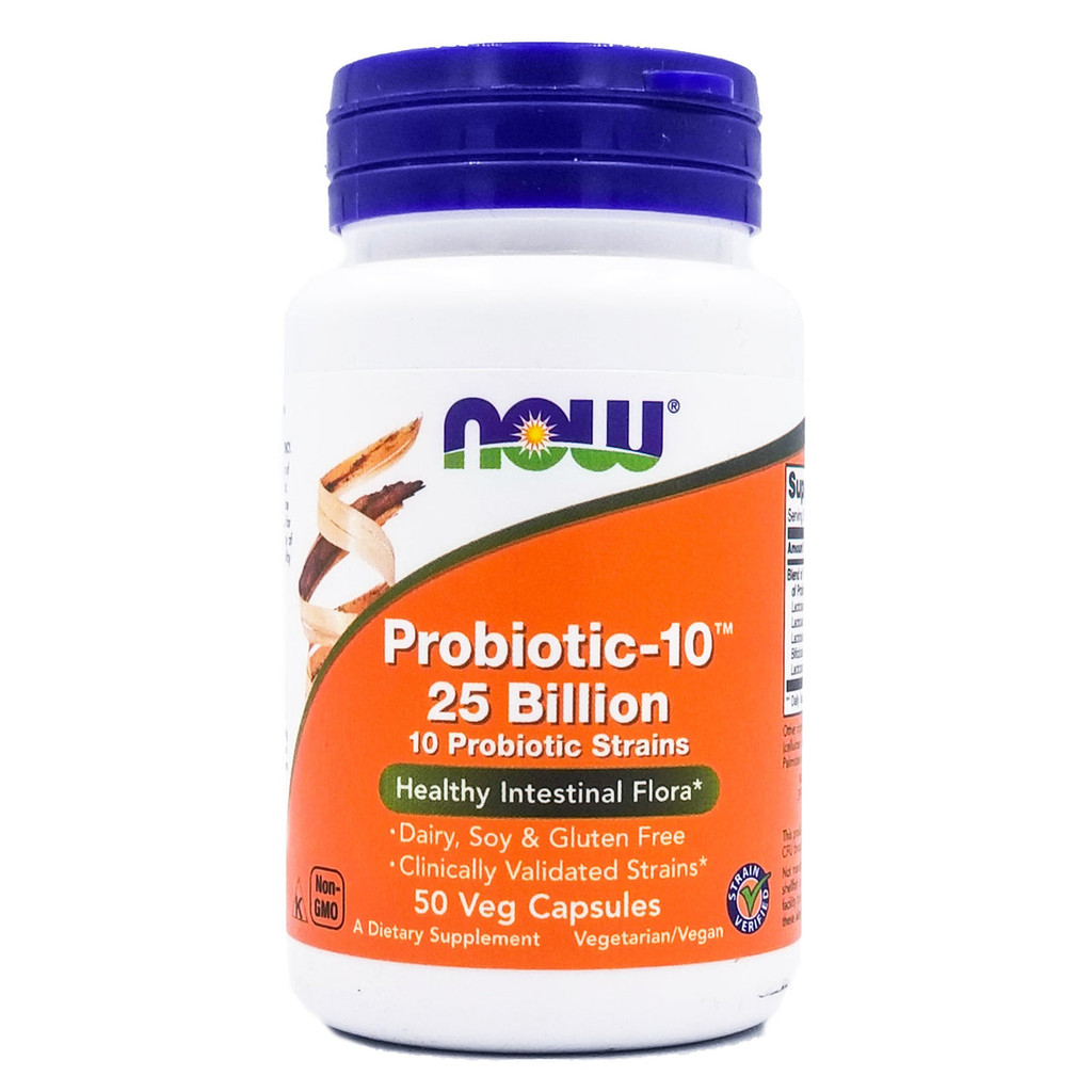 Now Probiotic - 10 Strains 25 Billion CFU (50 caps) | Shopee Malaysia
