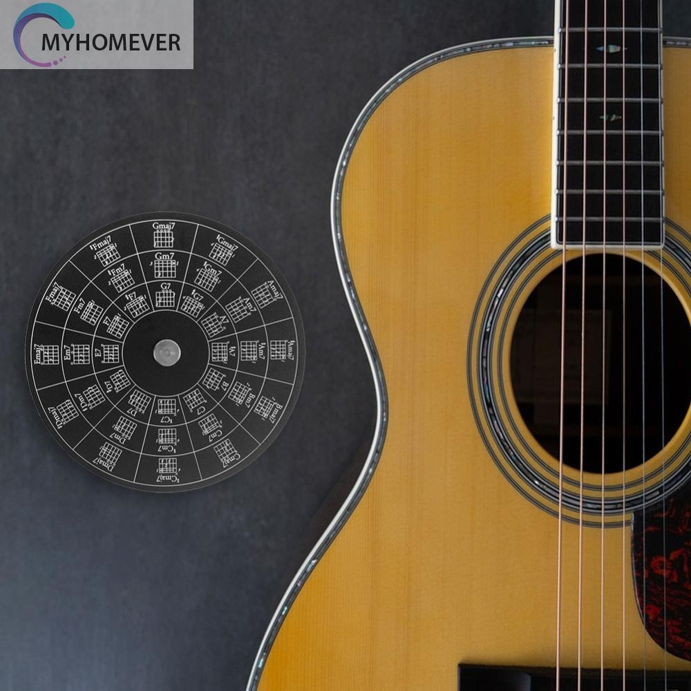 Circle of Fifths Wheel Metal Melody Tool Guitar Chord Wheel for ...