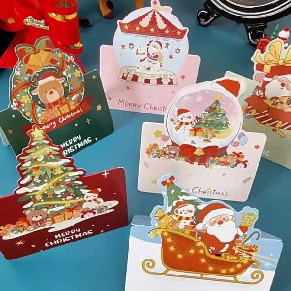 christmas card kad ucapan Krismas, Hadiah Krismas, stok kad satu ...