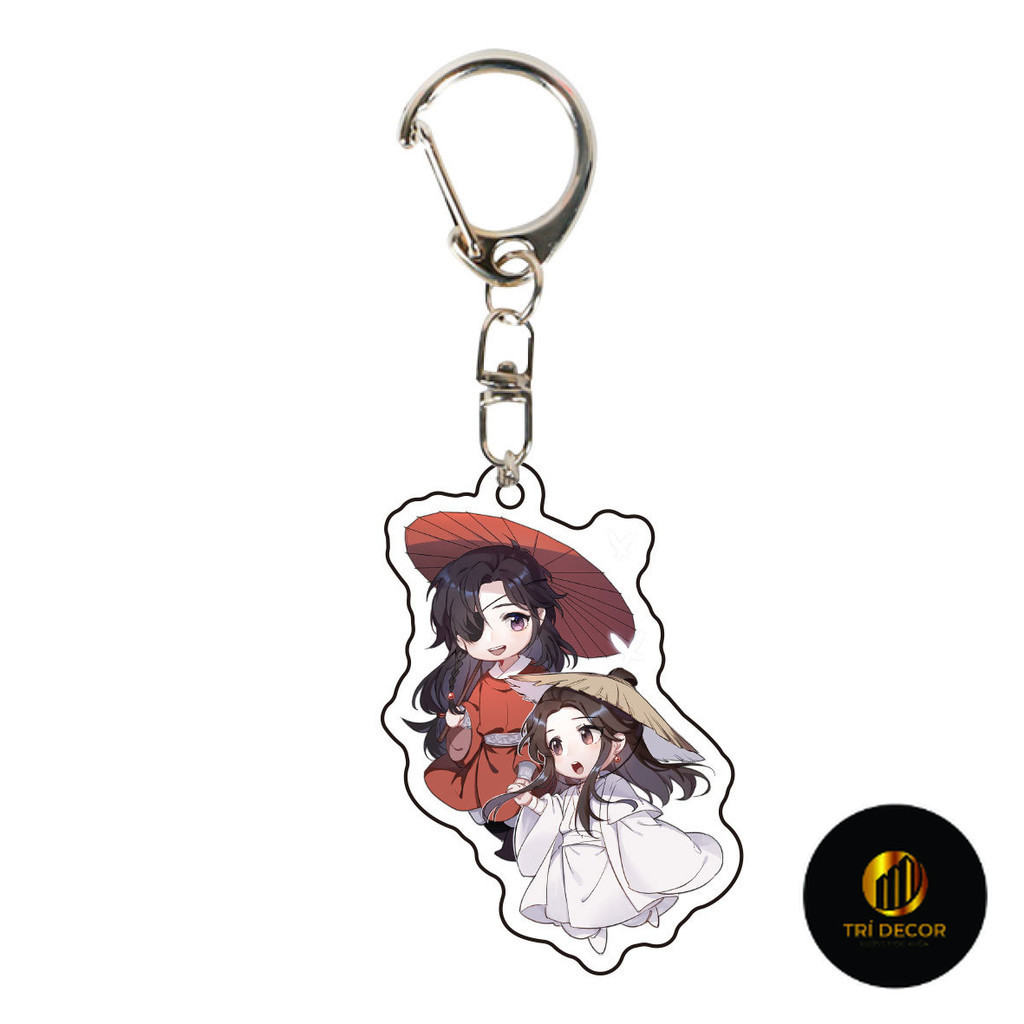 Keychain, Standee Model Anime God's blessing Xie Lian Hua Cheng Study ...