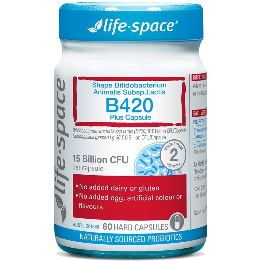 LIFE SPACE Shape B420 Probiotic 60 capsules | Shopee Malaysia