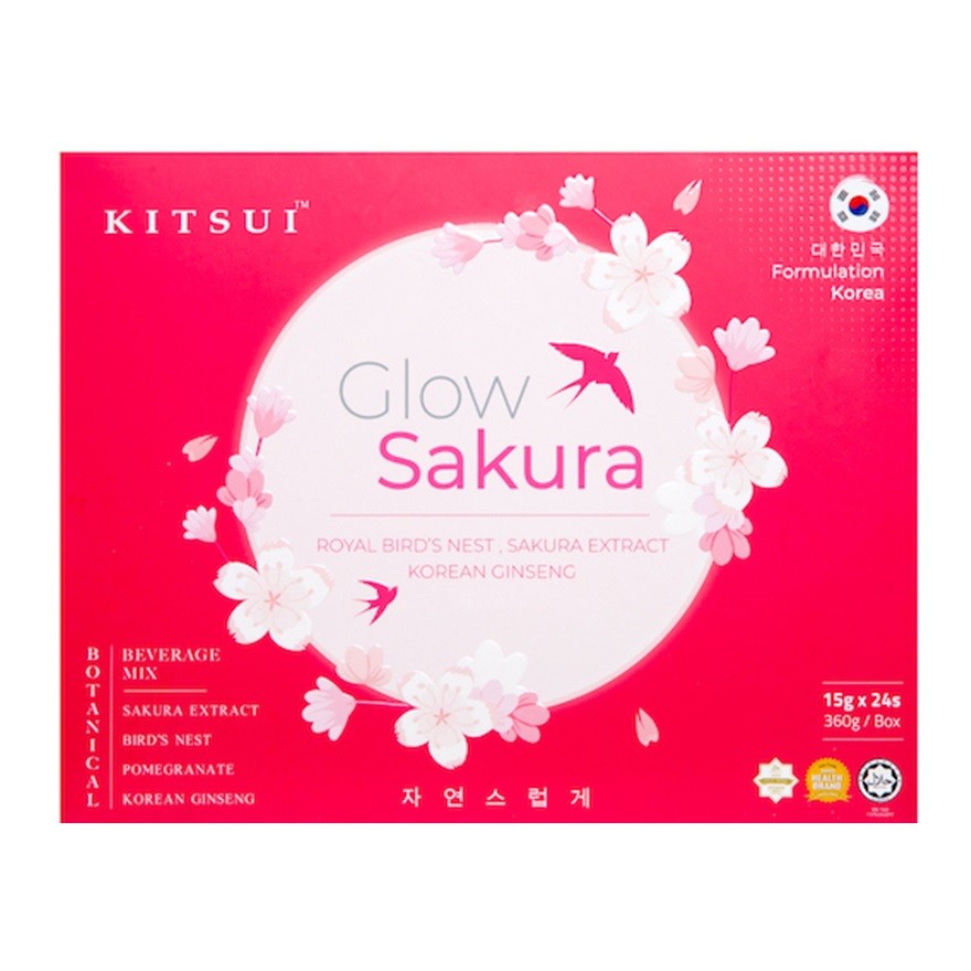 KITSUI Glow Sakura 24 sachets x 15g | Shopee Malaysia