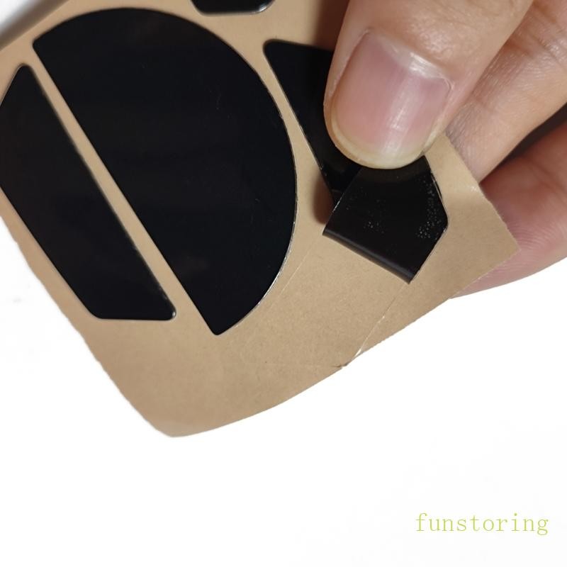 FUN Mouse Skates Pads 1Pack Rounded Curved Edges Mouse Feet Stickers ...