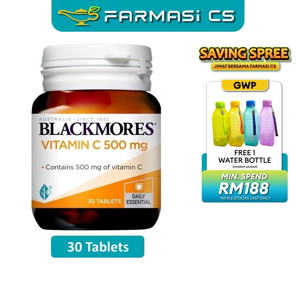BLACKMORES Vitamin C 500mg 30 tablets EXP:03/2026 [ Immunity Vit C ...