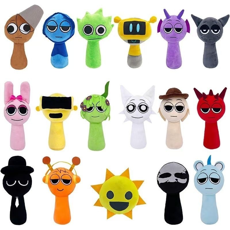 Sprunki Incredibox Plush Toy Children Gift Rhythm Box Merchandise ...