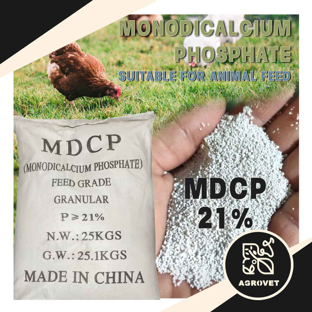 Repack 1kg MDCP Monodicalcium Phosphate (Mono Dicalcium Phosphate) for Livestock and Poultry ...
