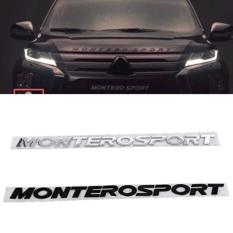 MONTERO SPORT letter badge for Mitsubishi MONTEROSPORT logo trunk tail ...