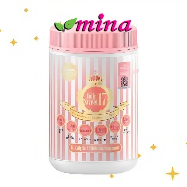 K COLLY Sweet 17 650gm Whitening supplement Korea Pearl Powder Advance ...