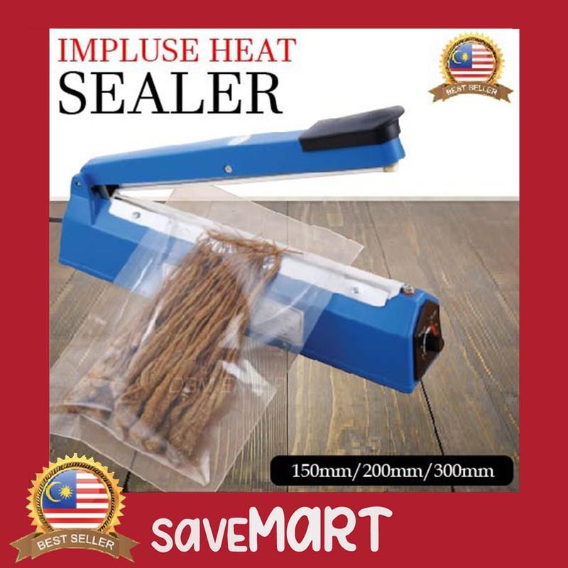 Impulse Heat Sealer Machine Laminate Press Plastic Bag Sealing/Mesin ...