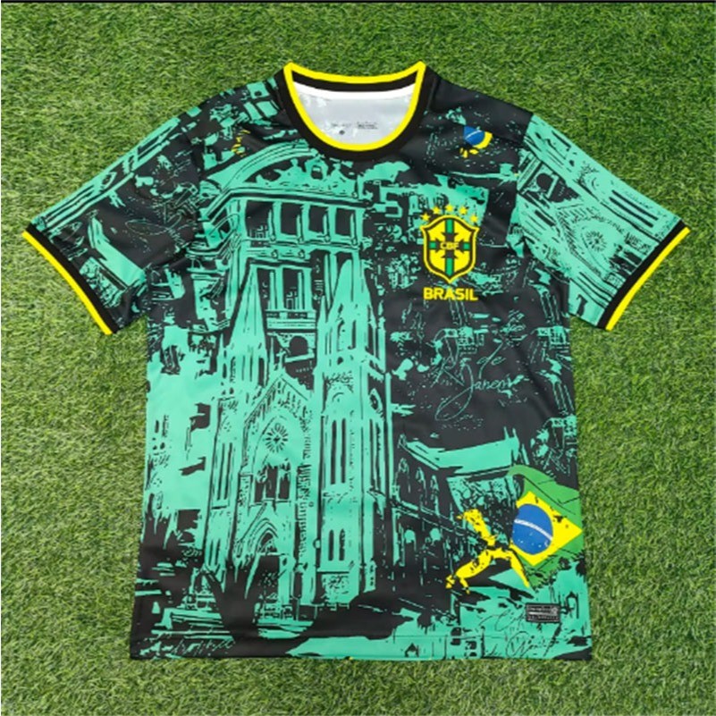Tops 2025/26 Brazil Jersey Men's Special Edition Football Shirt ...