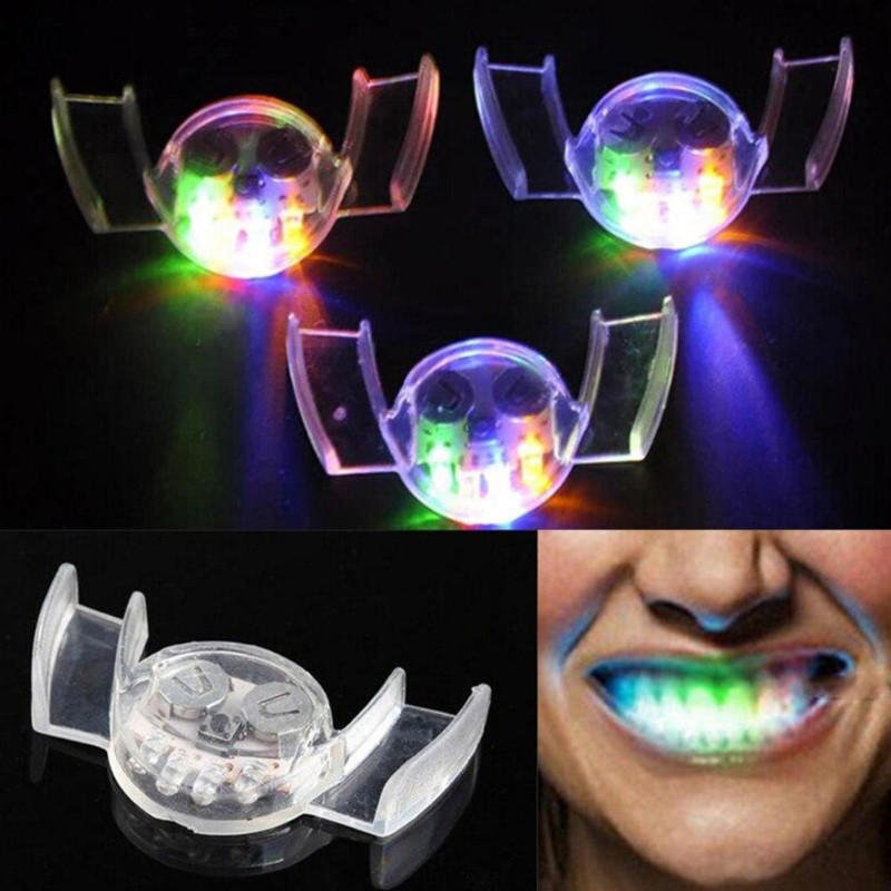 Blinking LED Light Up Mouth / Light Up Teeth Toy | Shopee Malaysia