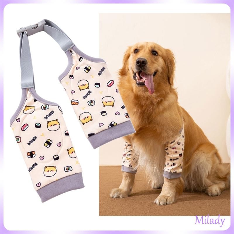 Milady Dog Elbow Brace Dog Front Leg Brace Recovery Sleeve Protector ...