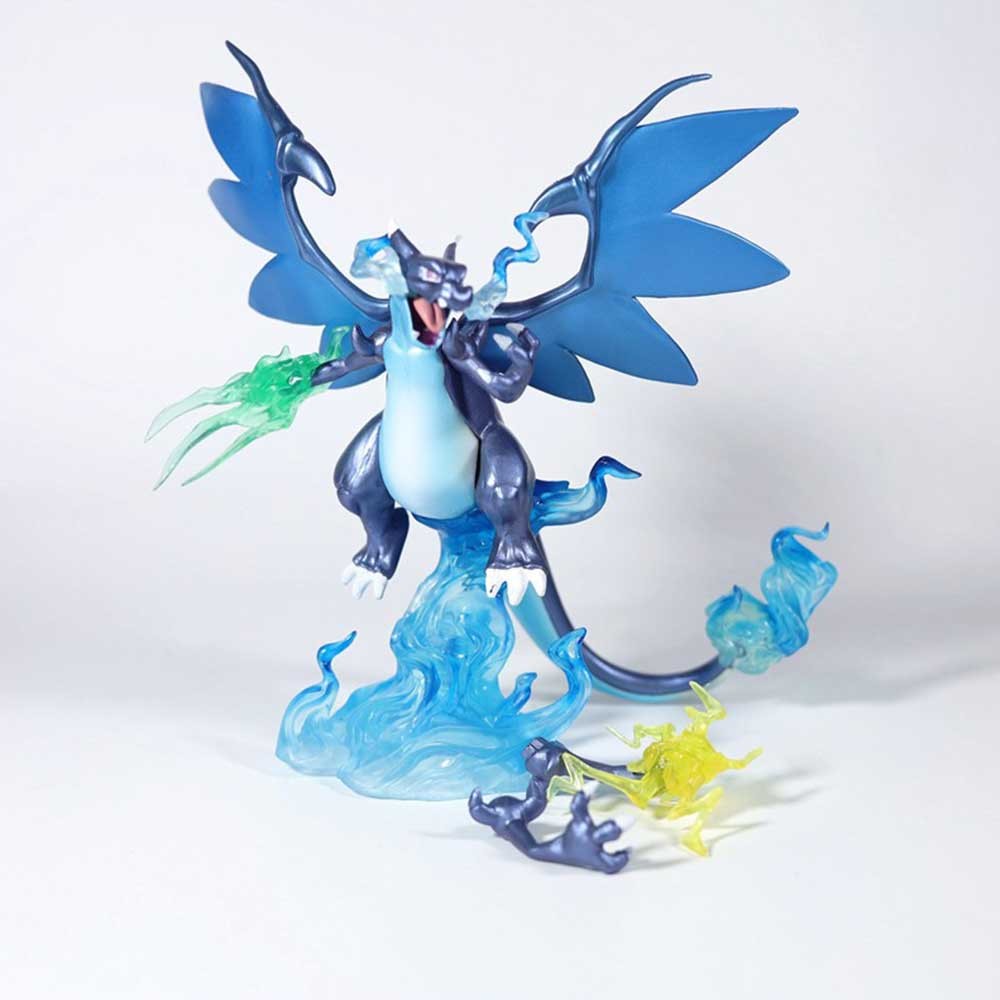 18cm Pokemon Charizard Figure Gk Mega X Charizard Action Figures Anime ...