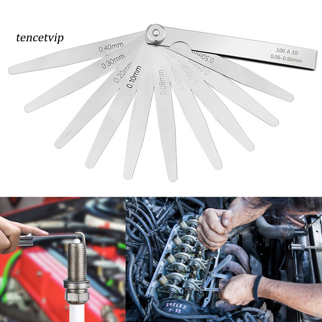 Vip Precision Measurement Gauge Thumb Screw Feeler Gauge Foldable ...