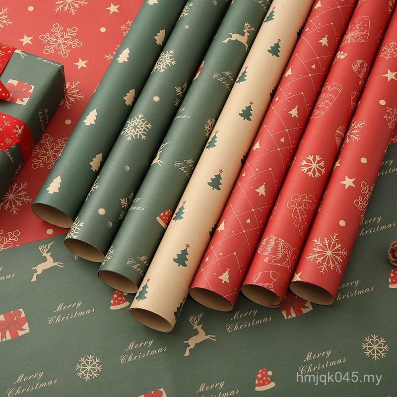 Christmas Wrapping Paper Large Sheet Super Large Gift Gift Box Wrapping ...