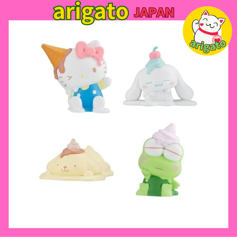 Sanrio Characters Tororin Mascot Complete Set of 4 Types Gacha Gacha ...