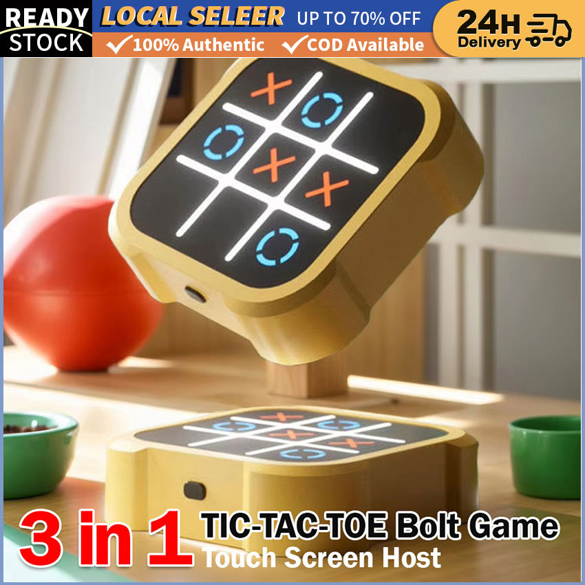 Handheld Tic-Tac Toe Game Educational and Memory Growth Puzzle Game ...