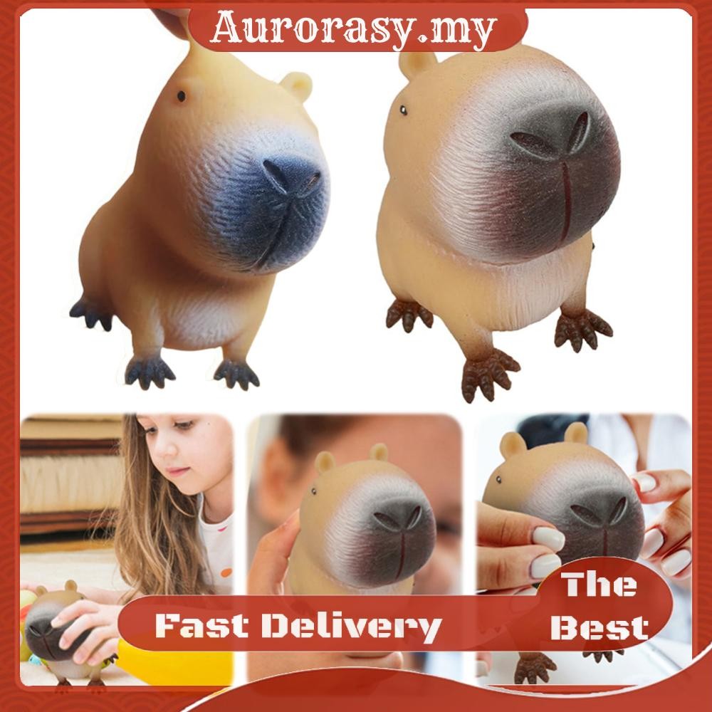 Capybara Squeeze Toy Cute Stress Relief Toys Soft Fidget Toys for Kids ...