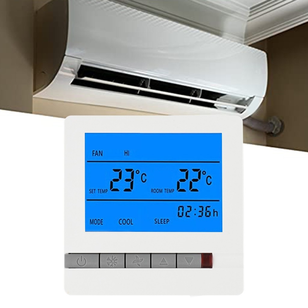 User Friendly Digital Thermostat with Large Display for Air Conditioner ...