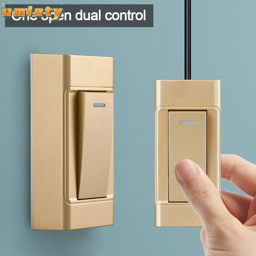 UMISTY Surface Mount Switch Hand-squeezed Wall Light Switch On/ Control ...
