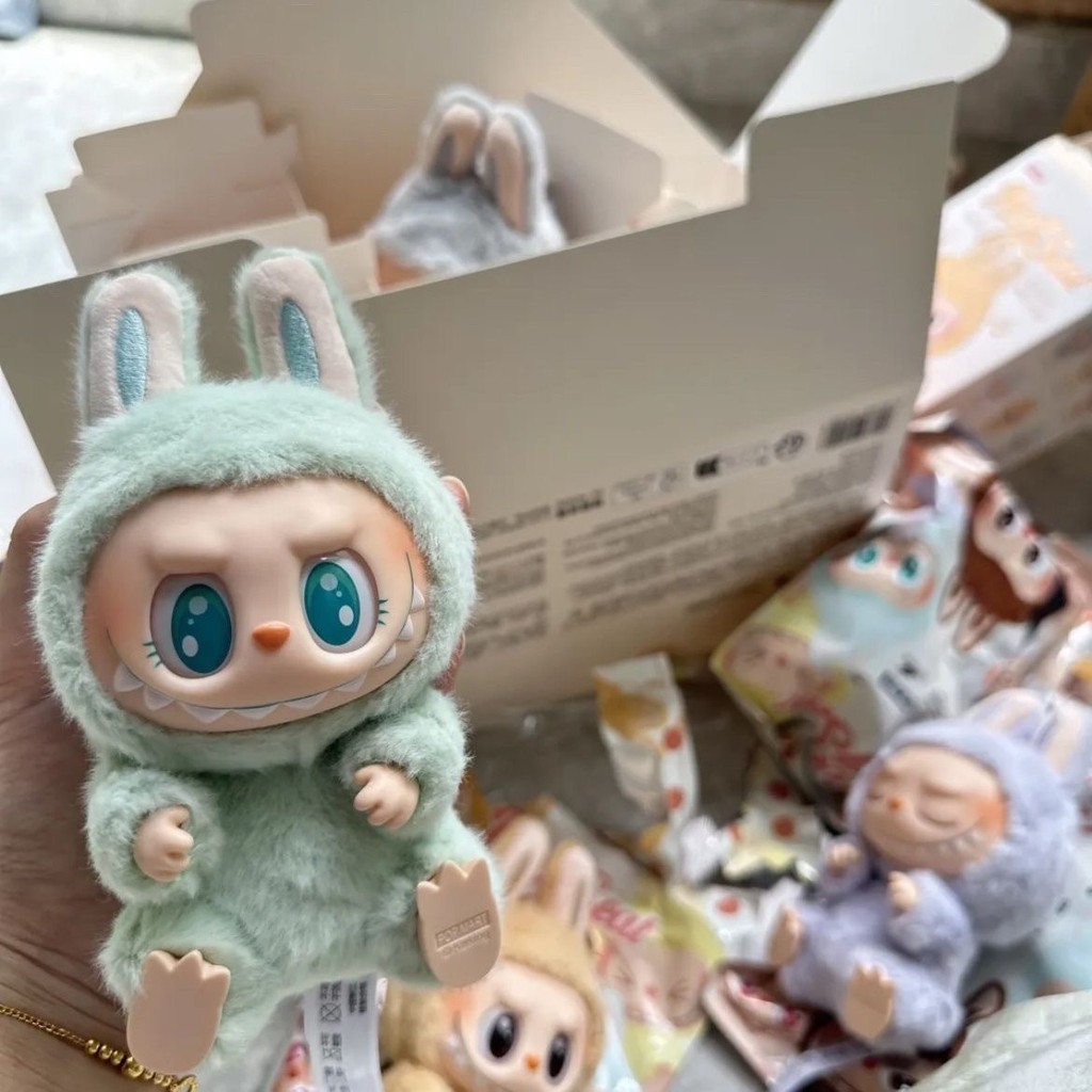 [Genuine Product Ready Stock] Pop Mart LABUBU Labu Sitting Party Vinyl ...