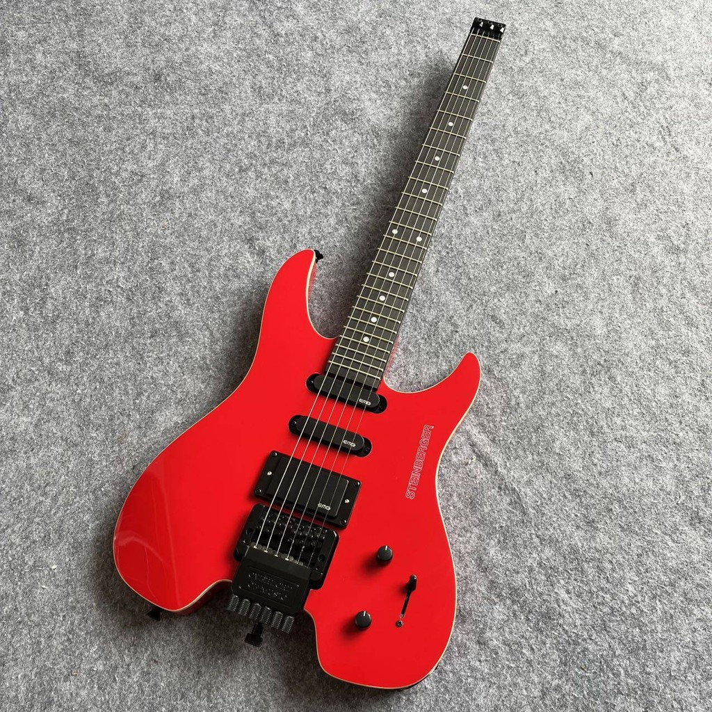 Steinberger Headless Electric Guitar Red Body SSH EMG Pickups ...