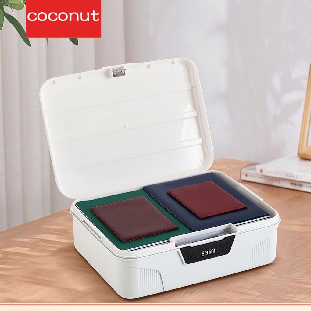 【Coco】Lockable Fridge Storage Box Secure Medication Container For ...