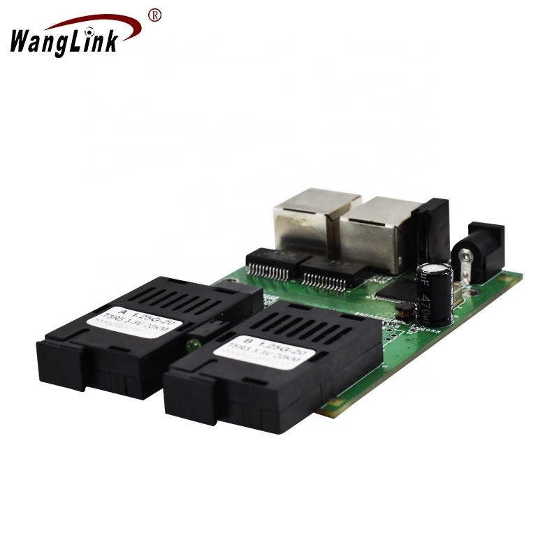 Wanglink 10/100/1000M Gigabit Ethernet switch Ethernet Fiber Optical ...