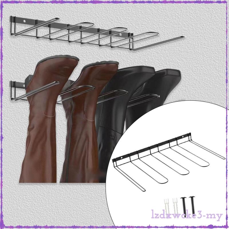 [LzdxwckefaMY] Tall Boots Wall Mount Rack Boots Support Easy ...