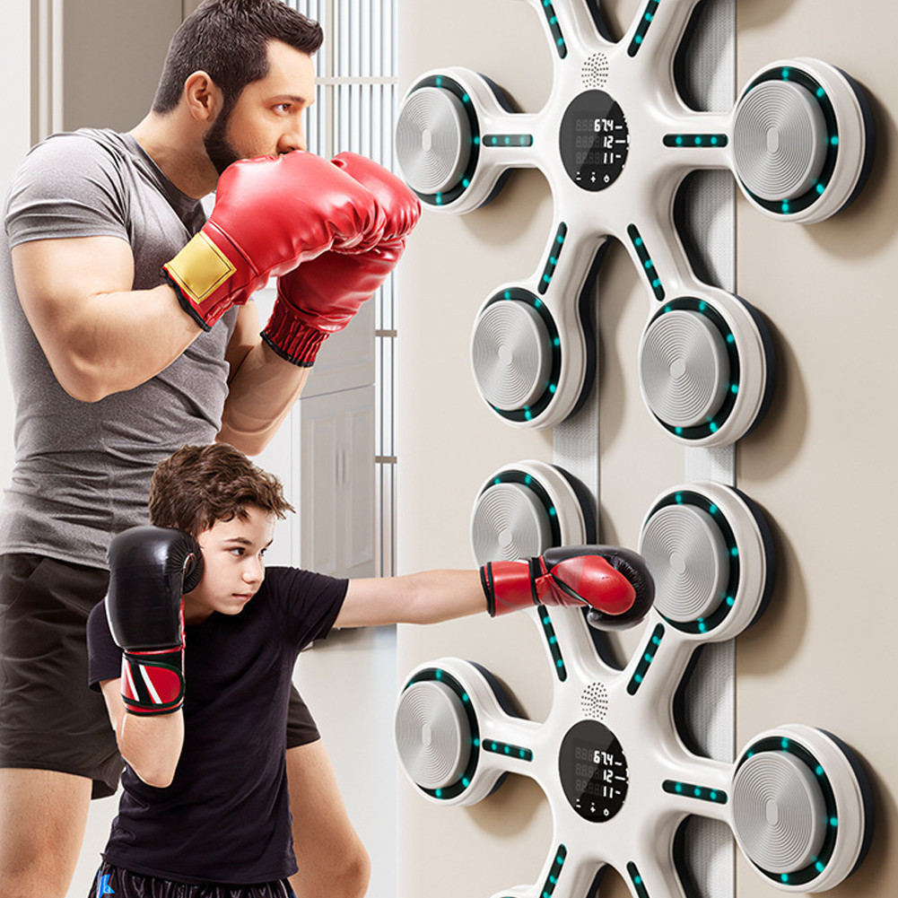 {Warm} Music Electronic Boxing Wall Target Machine, Machine with 6 ...