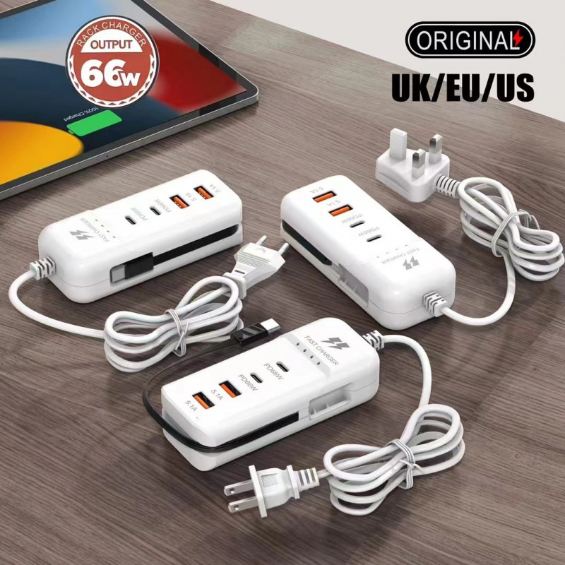 New Mobile Phone Charger with Multi-port Pd Charging Head Type-c Cable ...