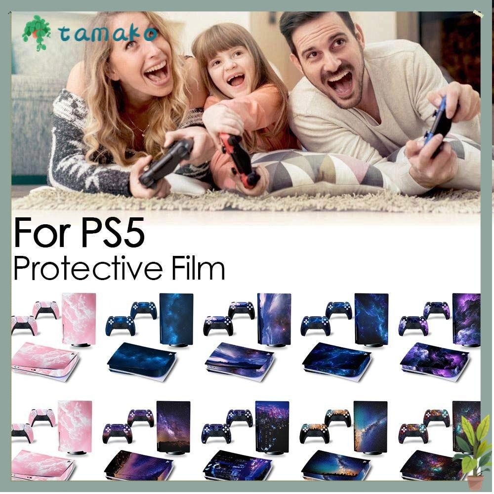 TAMAKO Sticker Full Set for PS5 Decal Game Console Decor for PS5 ...