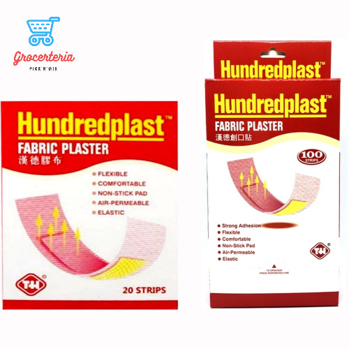 Hundredplast Fabric Plaster (20s) | Shopee Malaysia