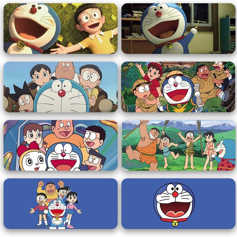 Doraemon Mouse Pad Oversized Boy Anime Cute Tinkerbell Big Bear ...