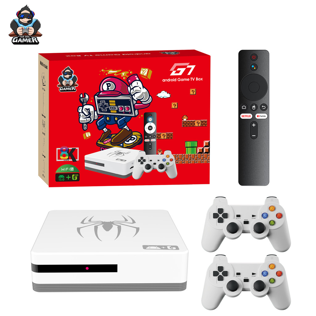 G7 PS2 Video Game Console Include 2 Wireless Game Controllers 3800 ...