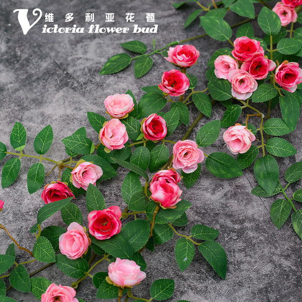 pokok bunga hidup bunga telur bunga hiasan Simulasi bunga mawar palsu ...