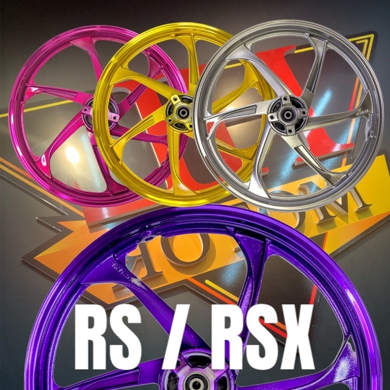 RS150 RSX ENKEI 6 batang 125ZR 1.6/1.85 PNP SPORT RIM HONDA YAMAHA SPORT RIM RS HL | Shopee Malaysia