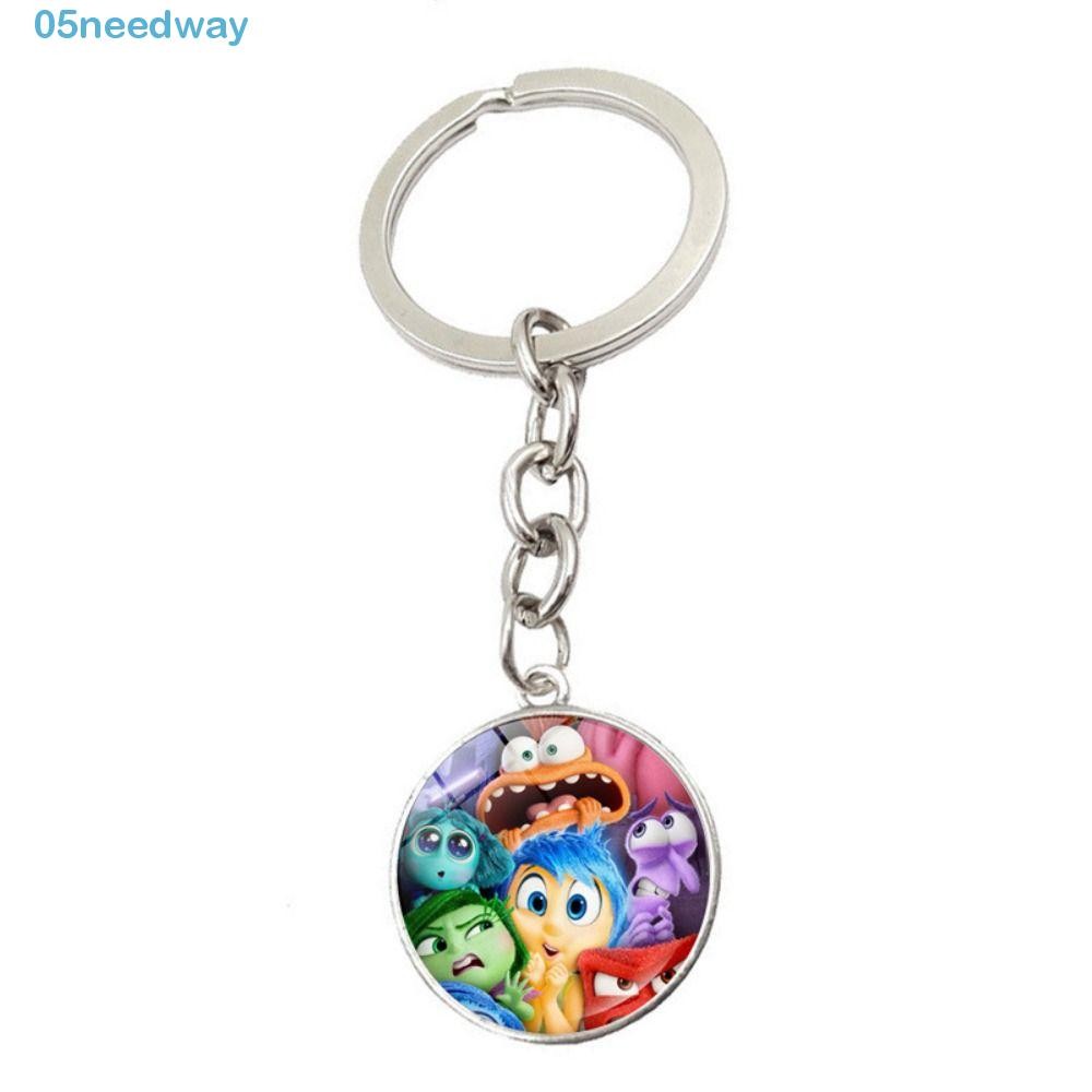 NEEDWAY Inside Out 2 Keychain, Bag Charm Anger Sadness Disgust Inside ...