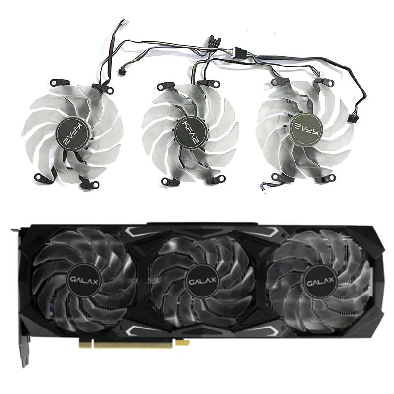 Brand New & Original 4pin 89MM Rtx3080 GPU Fan for Galaxy Rtx3080 ...