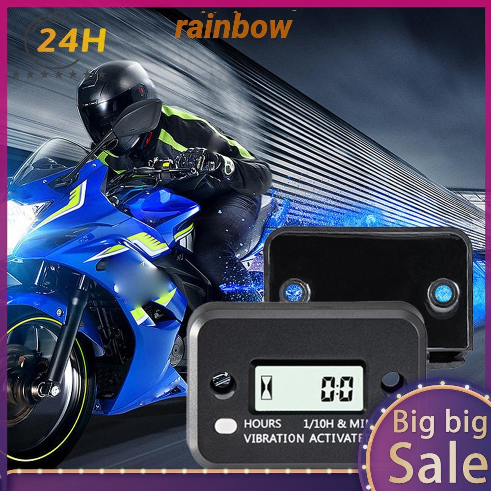LCD Display Digital Vibration Hour Meter Waterproof Digital Vibration ...